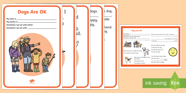 Dogs Are OK Social Situation (Teacher-Made)