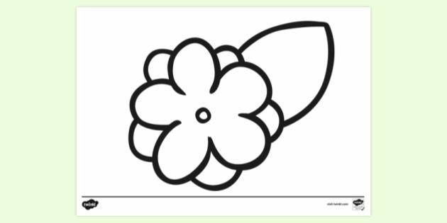 FREE! - Easy Colouring Page for Children | Colouring Sheet