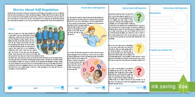 Stories About Self-Regulation (teacher made)