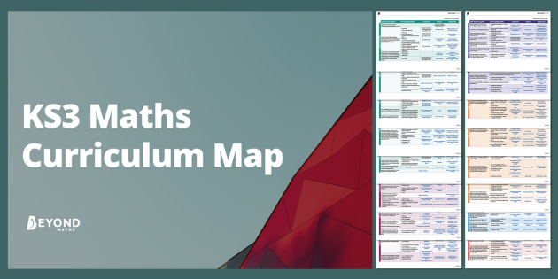 FREE! - 👉 KS3 Maths Curriculum Map 2021 for Years 7 - 9 | Beyond Maths