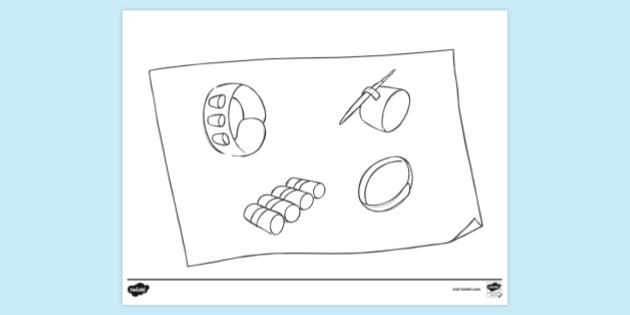 FREE! - Student DT Design Sketches Colouring | Colouring Sheets