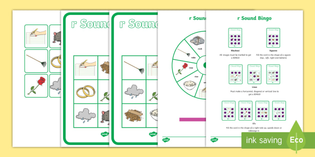r Sound Bingo Game with Spinner