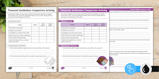 Worksheet Comparisons | twinkl.com.au