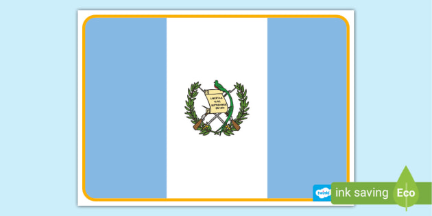 FREE! - Guatemala Flag Poster (teacher made)