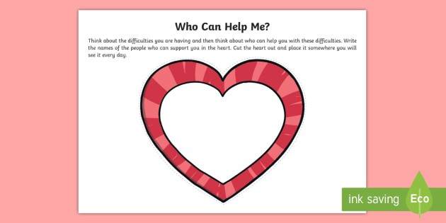Who Can Help Me? Activity