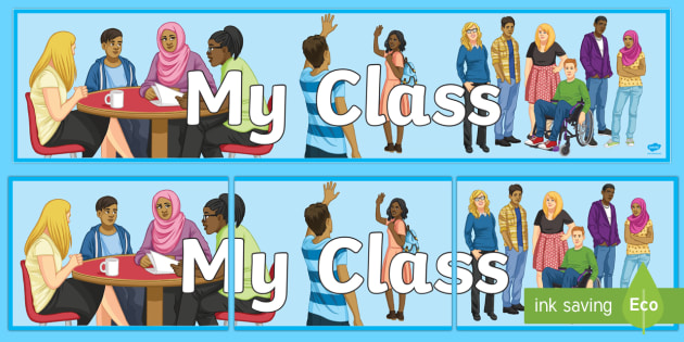 Our Class Banner (teacher made)