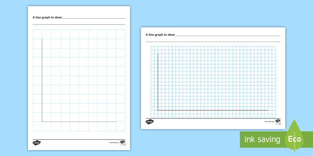 Blank Line Graph Template teacher Made 