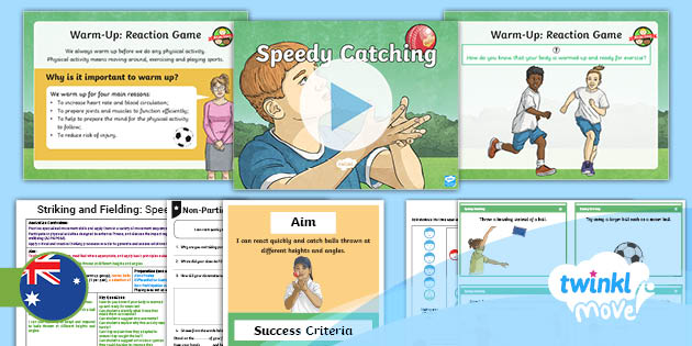 Move PE Y6 Striking and Fielding Lesson 1: Speedy Catching
