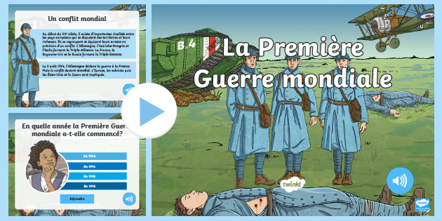 PowerPoint : La Première Guerre mondiale