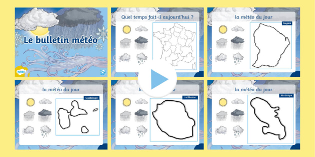 Le bulletin météo (teacher made)
