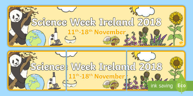 Science Week Ireland Display Banner