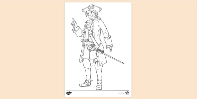 FREE! - Dick Turpin Colouring Sheet | Colouring Sheets