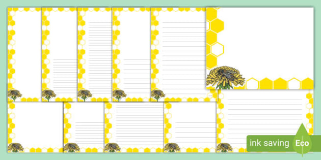 Beehive Page Borders