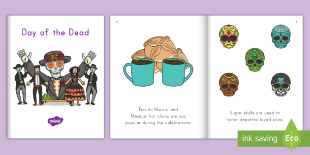 Day of the Dead Emergent Reader eBook - day of the dead, dia de los muertos