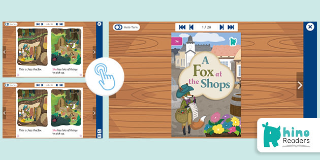 Level 3a Reading Book | A Fox at the Shops (Teacher-Made)