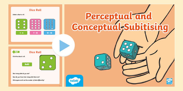 Numbers 1 – 18 Subitising Maths Activity PowerPoint