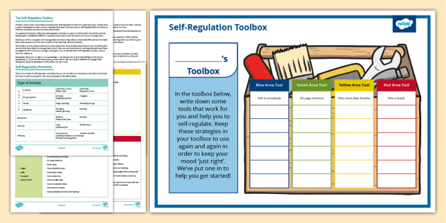 Self Regulation Worksheets For Adults Emotional Intelligence