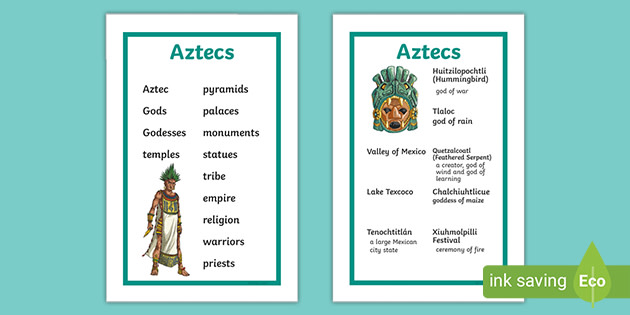 Aztec Word Mat IKEA Tolsby/Fiestad Frame (teacher made)