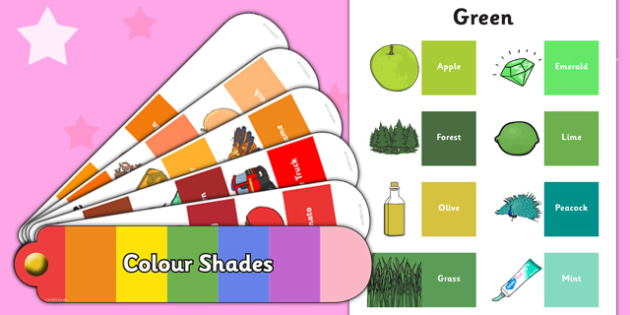 Color Shades Pack - color shades, color, shades, color wheel, color theory