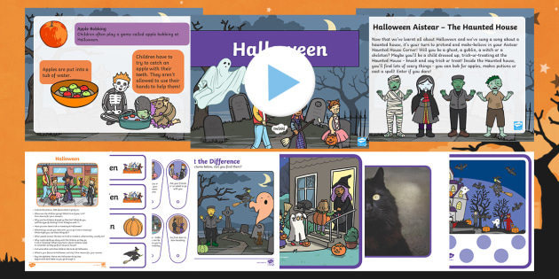 Halloween Aistear Oral Language Activity Pack
