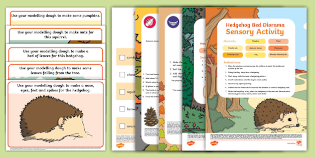 Autumn Sensory Activities | twinkl.ca