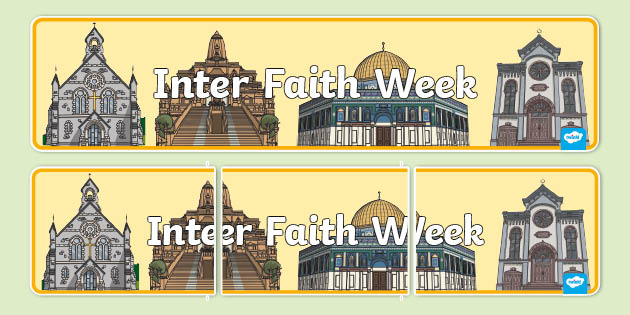 Inter Faith Week Display Banner (teacher made)