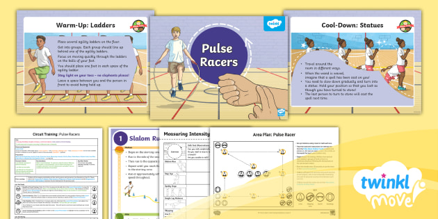 Twinkl Move PE Year 6 Circuit Training Lesson 2 Pulse Racers