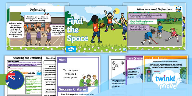 Move PE Year 2 Attacking and Defending Lesson 1: Find the Space
