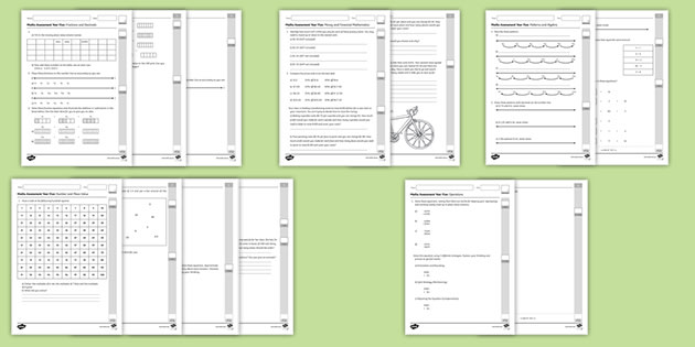 Number & Algebra Assessment Pack - Grade 8 Past Exam Papers