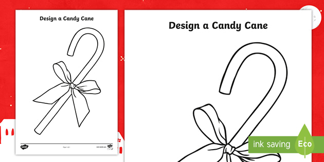Design a Candy Cane (teacher made)