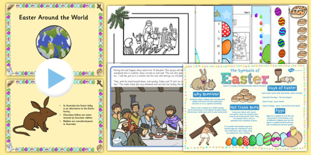 KS2 Easter Resource Pack (teacher made)