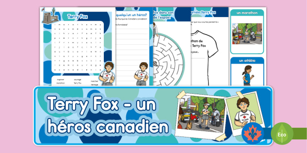 Terry Fox French Primary Pack (teacher made)