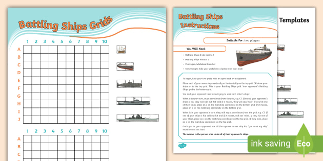 Battling Ships Game - Year 5 Maths (teacher made)