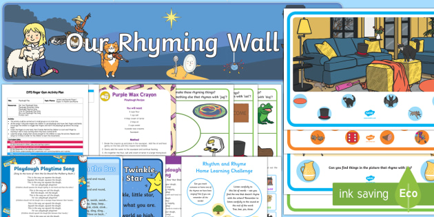 Childminder Rhythm and Rhyme EYFS Resource Pack