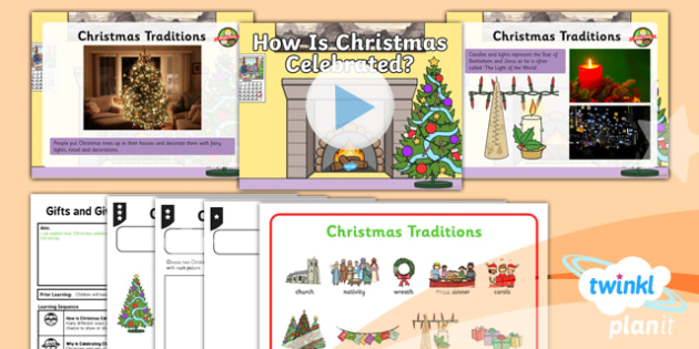 RE: Gifts and Giving: How is Christmas Celebrated? Year 1 Lesson Pack 2
