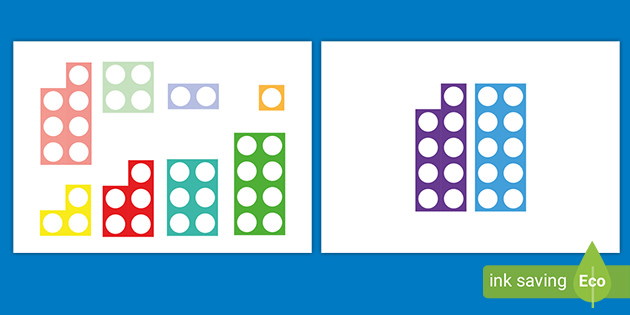 Number Shape Cut-Outs - KS1 EYFS Maths Counting