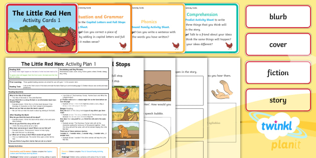 The Little Red Hen Guided Reading 1 Y1