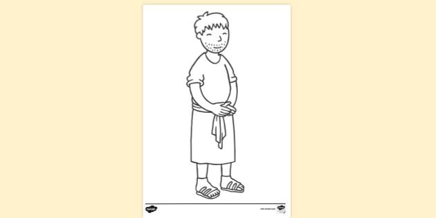 FREE! - Disciple Bartholomew Colouring Sheet | Colouring Sheets