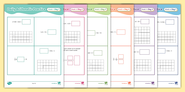 Printable Arithmetic Worksheets | twinkl.ca