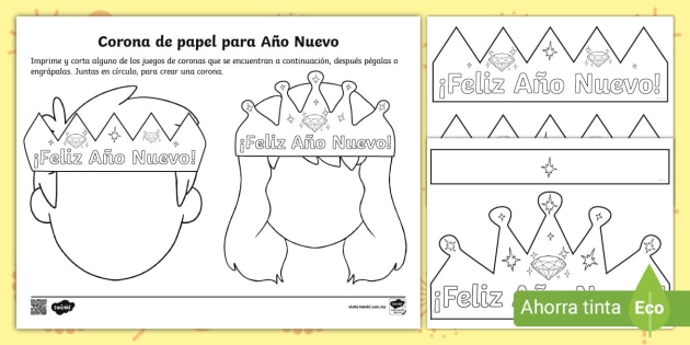 Corona Recortable Imprimible KIT IMPRIMIBLE CORONA PRINCESA