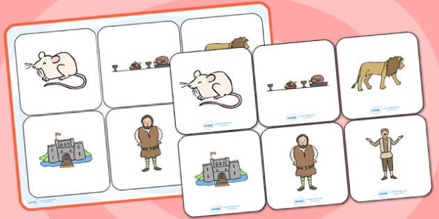 Puss in Boots Matching Cards and Board (teacher made)