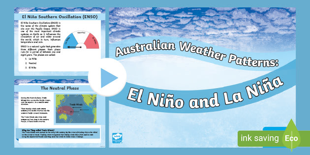 Australian Weather Patterns: El Niño and La Niña PowerPoint