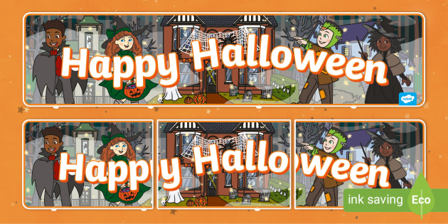 Halloween Banner | Primary Resources (teacher made)