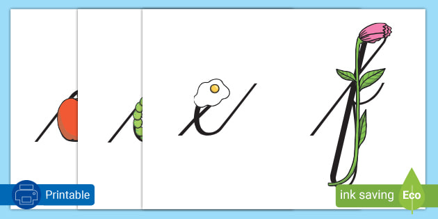 Alphabet In Cursive | Cut-Outs | South Africa (teacher made)