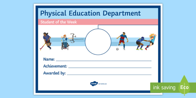 Student of the Week A4 Display Poster (teacher made)