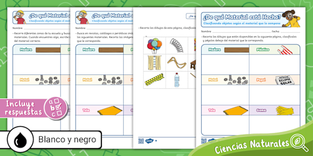 Hojas De Trabajo De Ciencias De Ged OFERTA LABORAL... Puntos