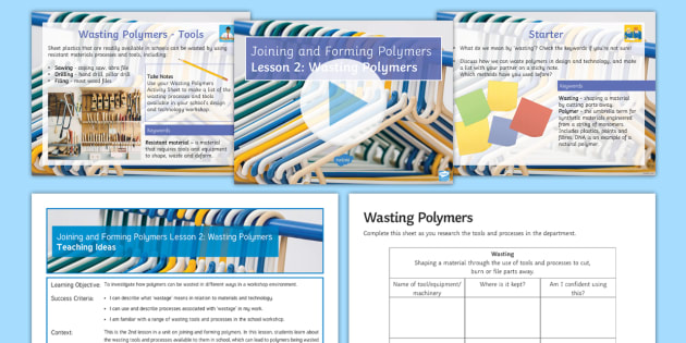 Manufacturing Processes and Techniques - Joining and Forming Polymers: L2