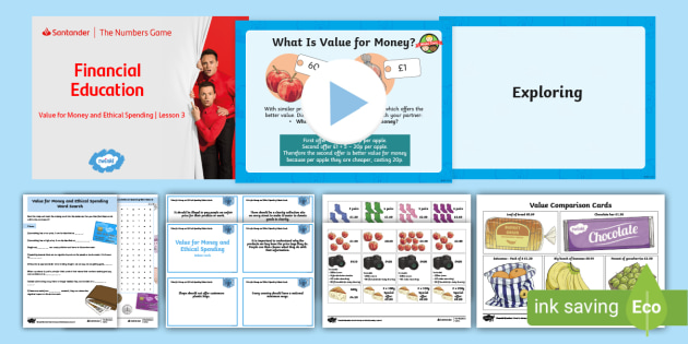 FREE! - CfW Financial Education Lesson 3: Ethical Spending and Value