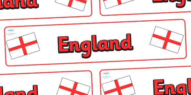 FREE! - England Display Banner - England, Olympics, Olympic Games, sports