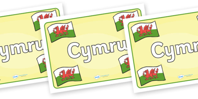 👉 Wales Placemat (teacher made)